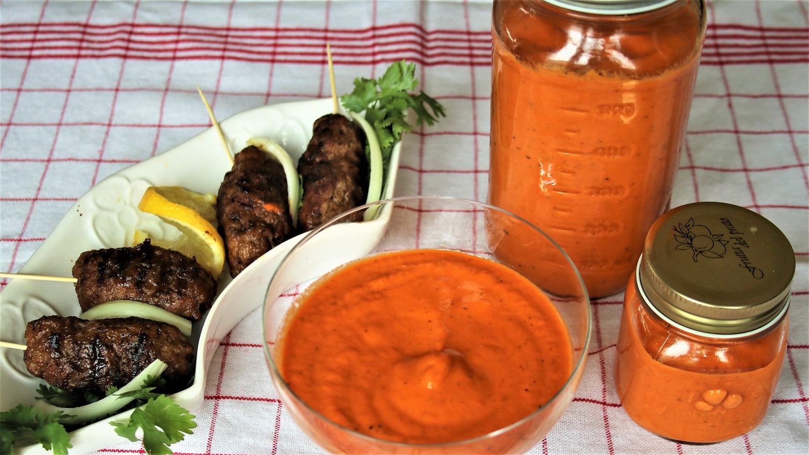 Keto Roasted Red Pepper Sauce - Croatian Ajvar - Keto Meals and Recipes